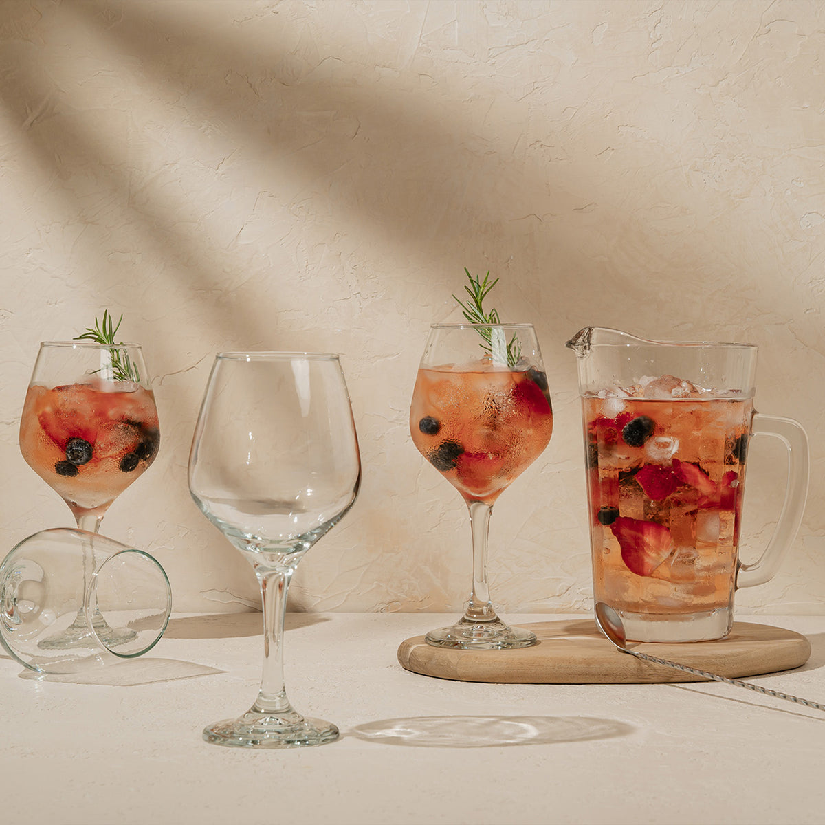 Set Sangría Tu Bar: Jarra y Vasos para bebidas refrescantes – Tienda ...